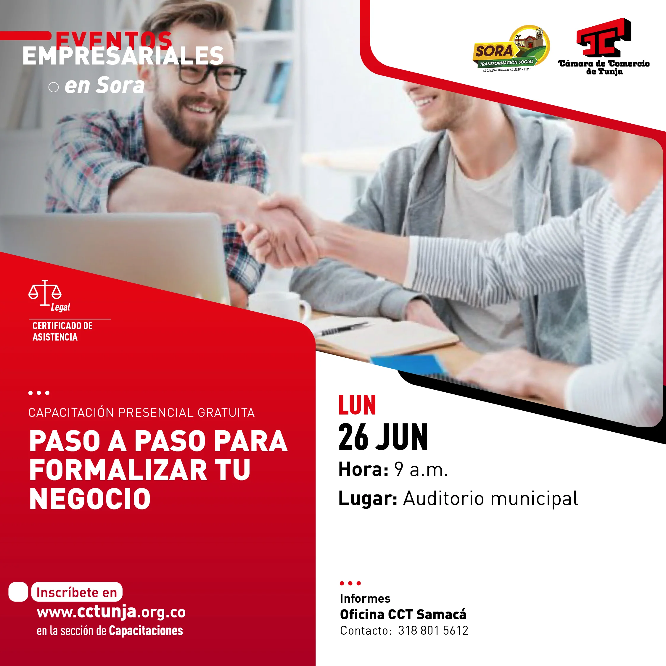 Paso a paso para formalizar tu negocio | • CÁMARA DE COMERCIO DE TUNJA